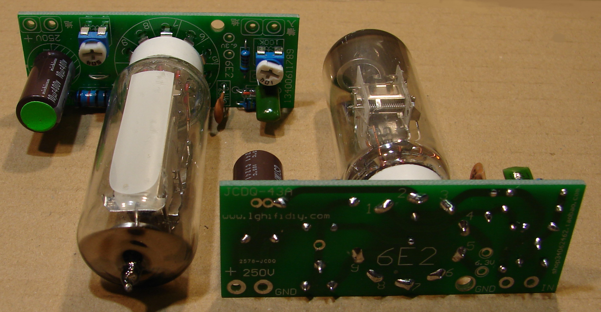 EM87 (6E2), kivezérlés jelző kit - Árwill Elektronic