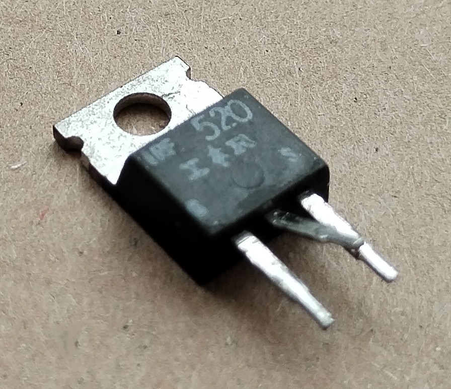 IRF520, mosfet - Árwill Elektronic