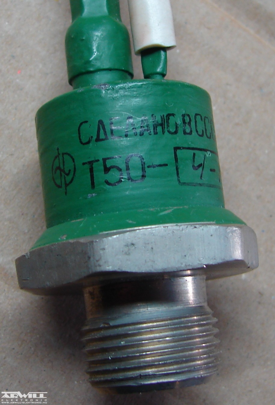 T-50-4, tirisztor - Árwill Elektronic