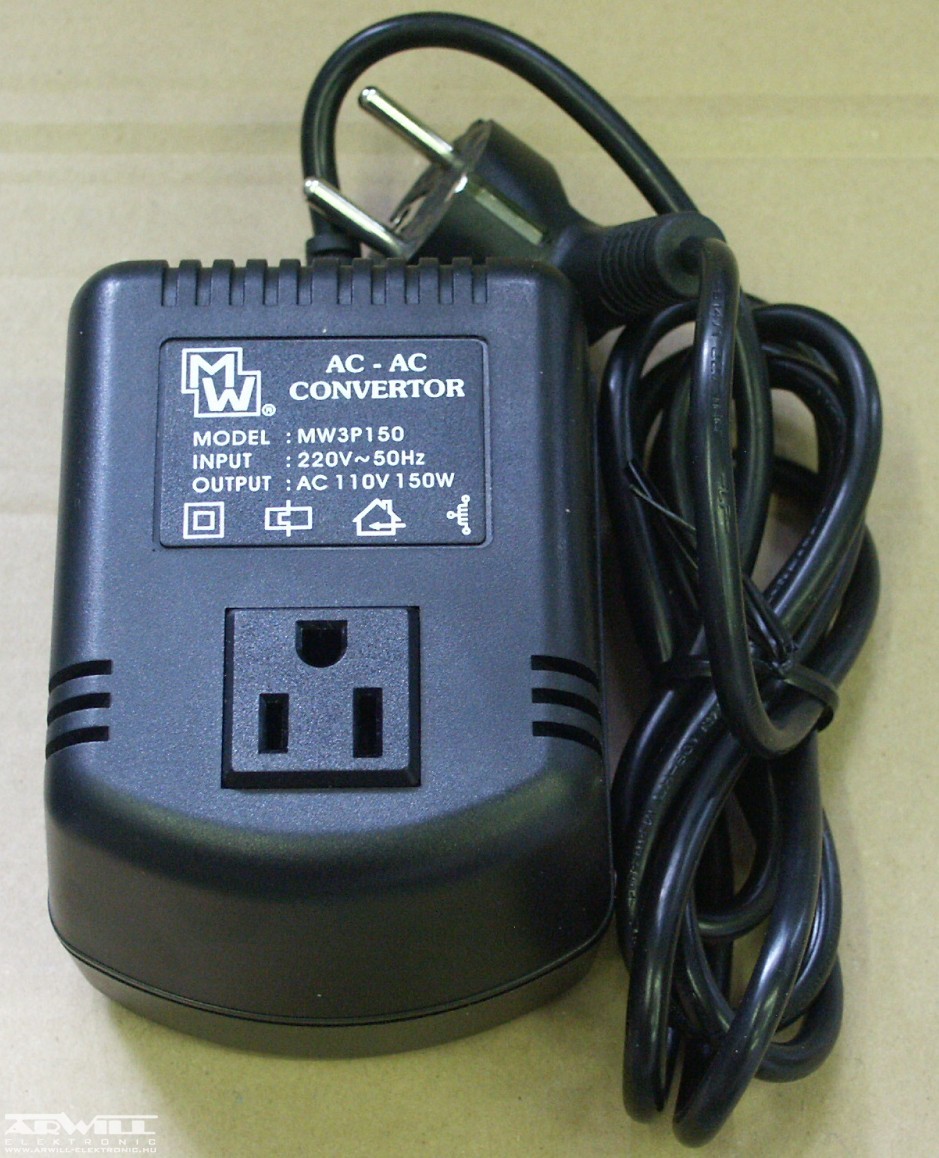 230V/115V, 150VA, adapter - Árwill Elektronic