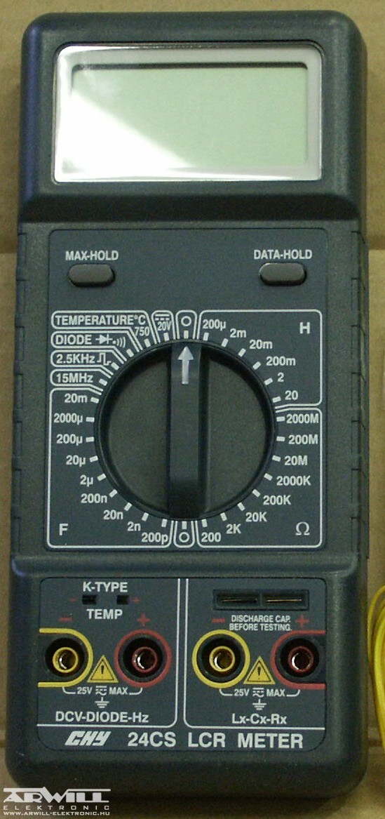 24CS, LCR méter - Árwill Elektronic