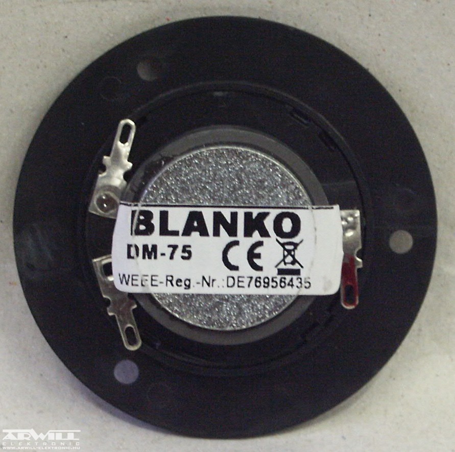 DM-75, magassugárzó - Árwill Elektronic