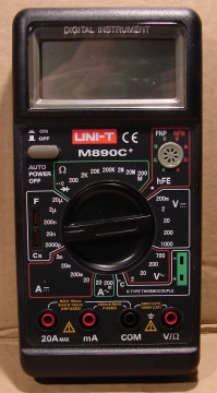 M890C+, multiméter - Árwill Elektronic