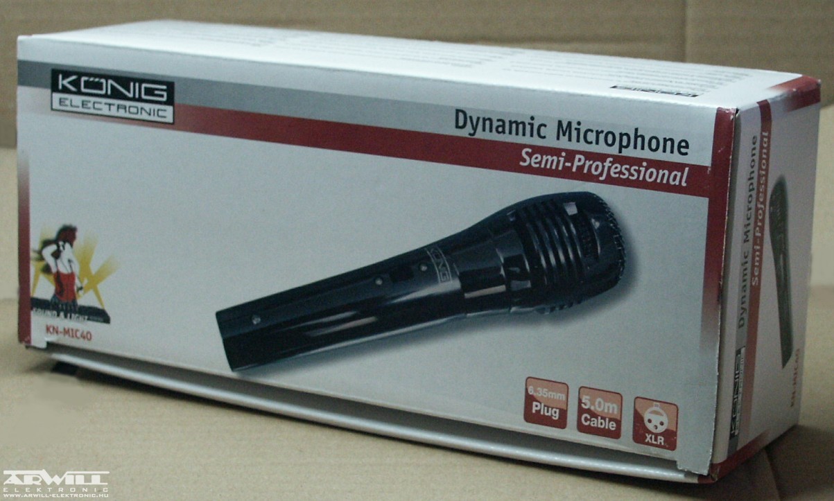 MIC-40, mikrofon - Árwill Elektronic