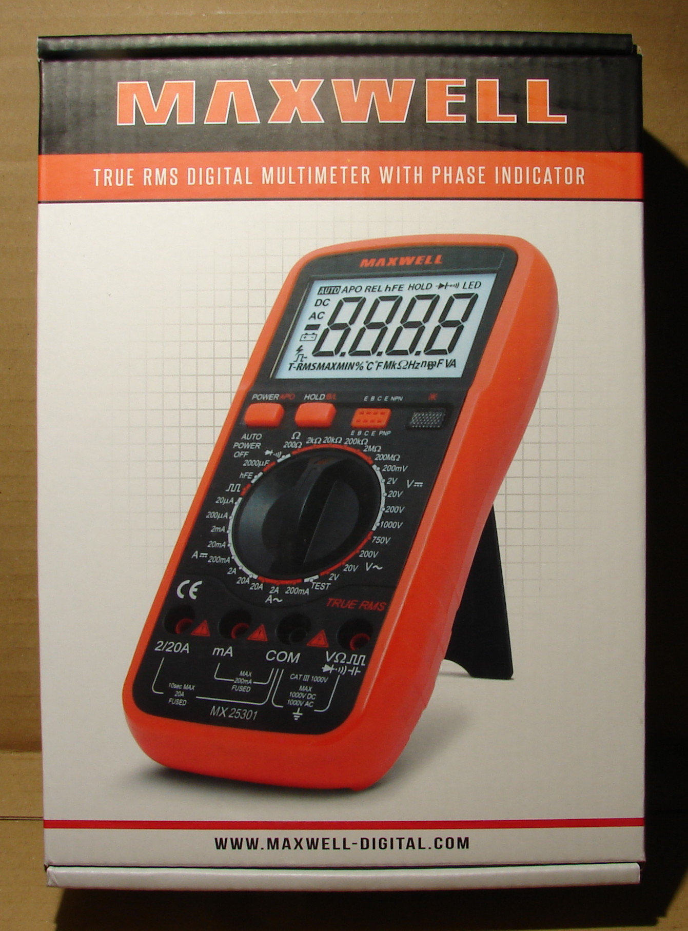 MX-25301, multiméter - Árwill Elektronic