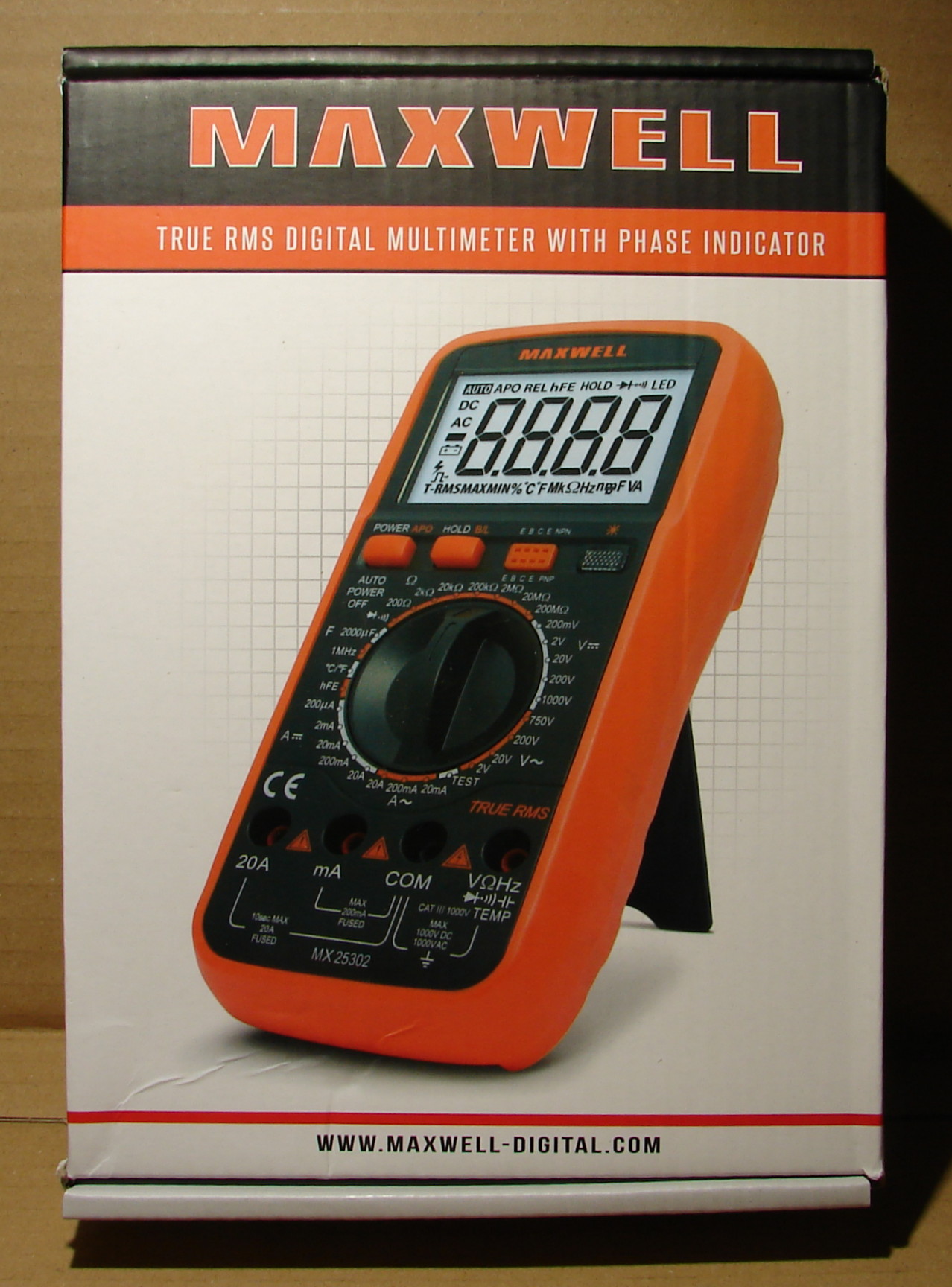 MX-25302, multiméter - Árwill Elektronic