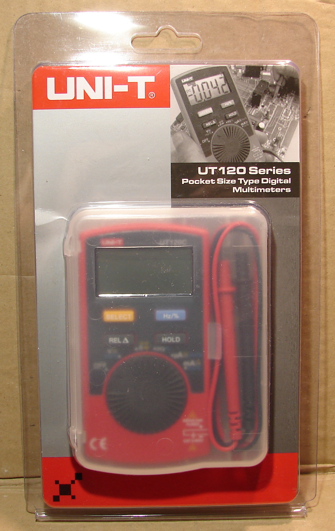 UT120C, multiméter - Árwill Elektronic