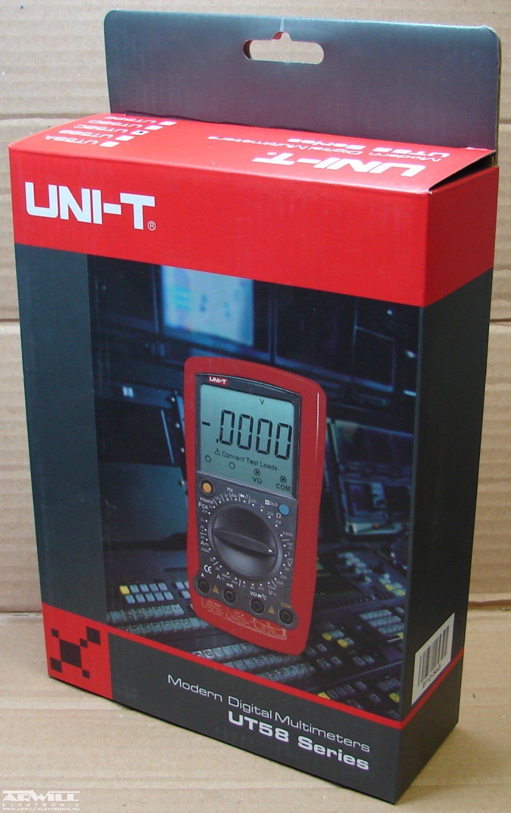 UT58C, multiméter - Árwill Elektronic