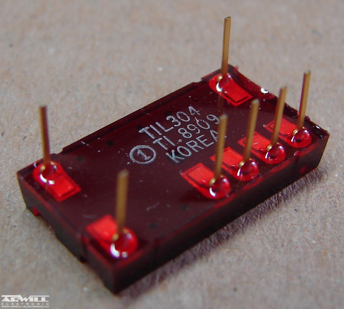 TIL304, kijelző - Árwill Elektronic