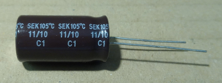 33uF, 400V, elektrolit kondenzátor - Árwill Elektronic