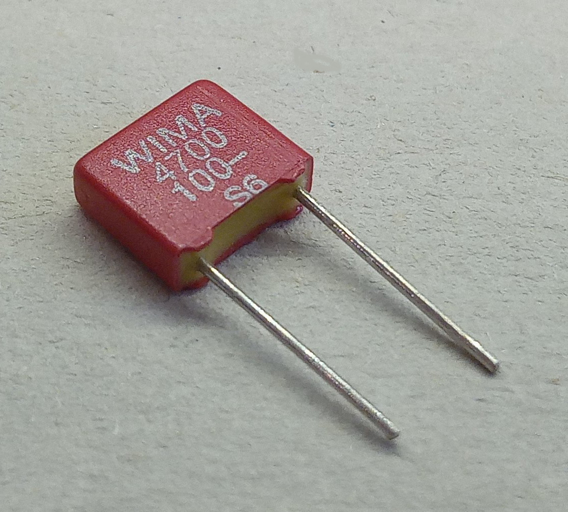 4,7nF, 100V, kondenzátor - Árwill Elektronic