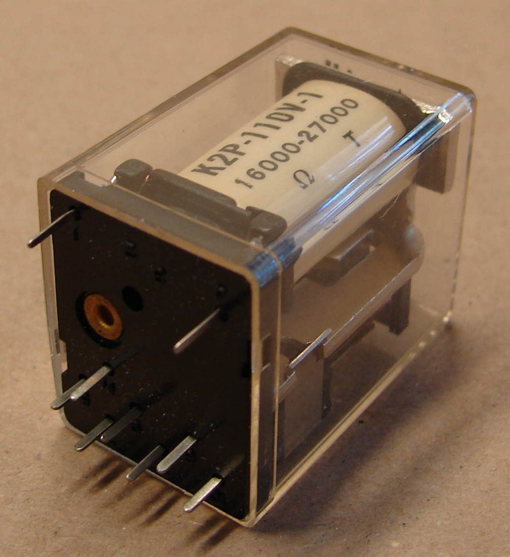 K2P-110V-1 relé, 110V, 2x1A - Árwill Elektronic